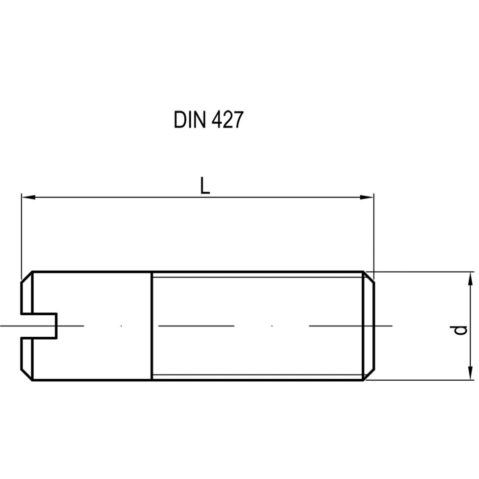 DIN 427 - Micrometal