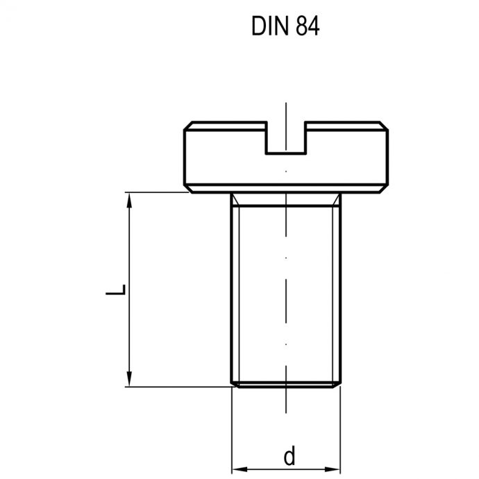 DIN 84 - Micrometal