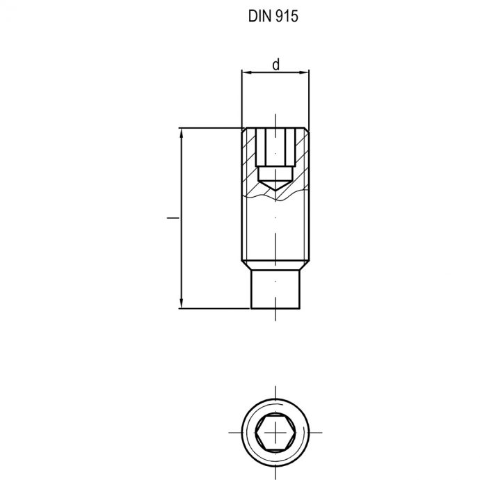 DIN 915 - Micrometal