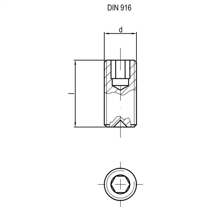 DIN 916 - Micrometal
