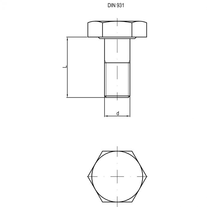 DIN 931 - Micrometal